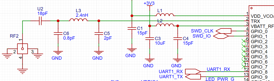 GR5515IGND芯片双面板上使用蓝牙天线辐射性能差 | 低功耗蓝牙 | 汇顶科技开发者社区