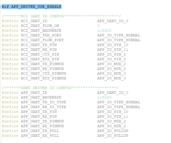 app_log无法打印 | 低功耗蓝牙 | 汇顶科技开发者社区
