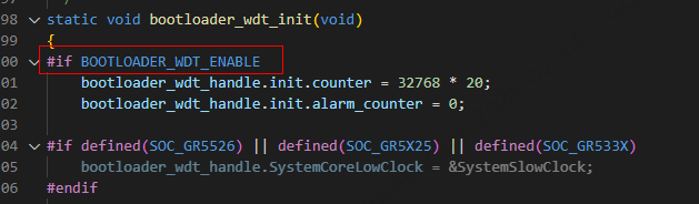 Bootloader跳转App, 重复重启 | 低功耗蓝牙 | 汇顶科技开发者社区