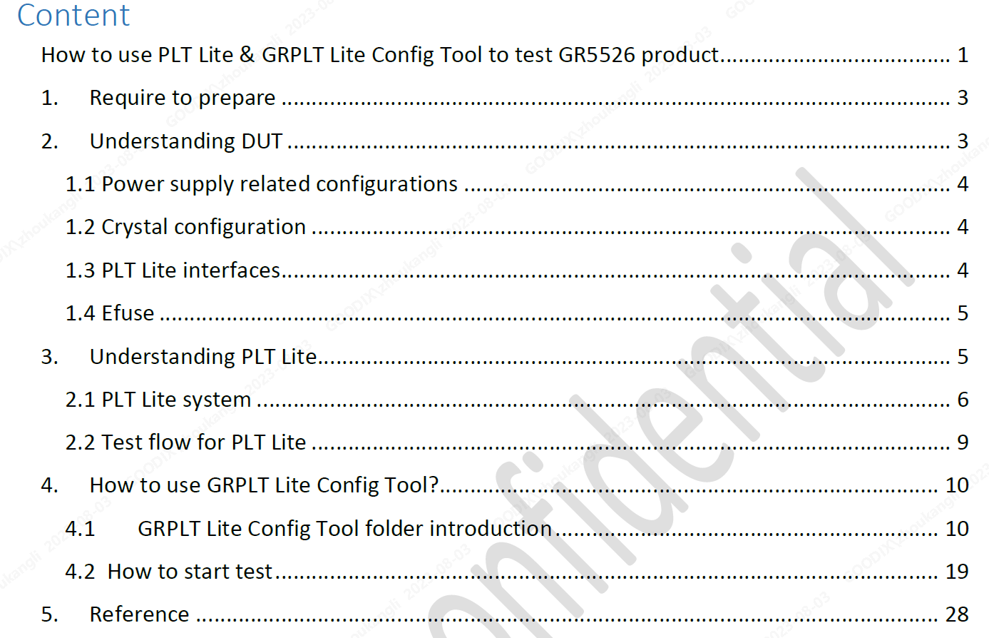如何基于PLT Lite 及GRPLT Lite Config Tool进行量产测试(以GR5526为例) | 技术文章 | 汇顶科技开发者社区
