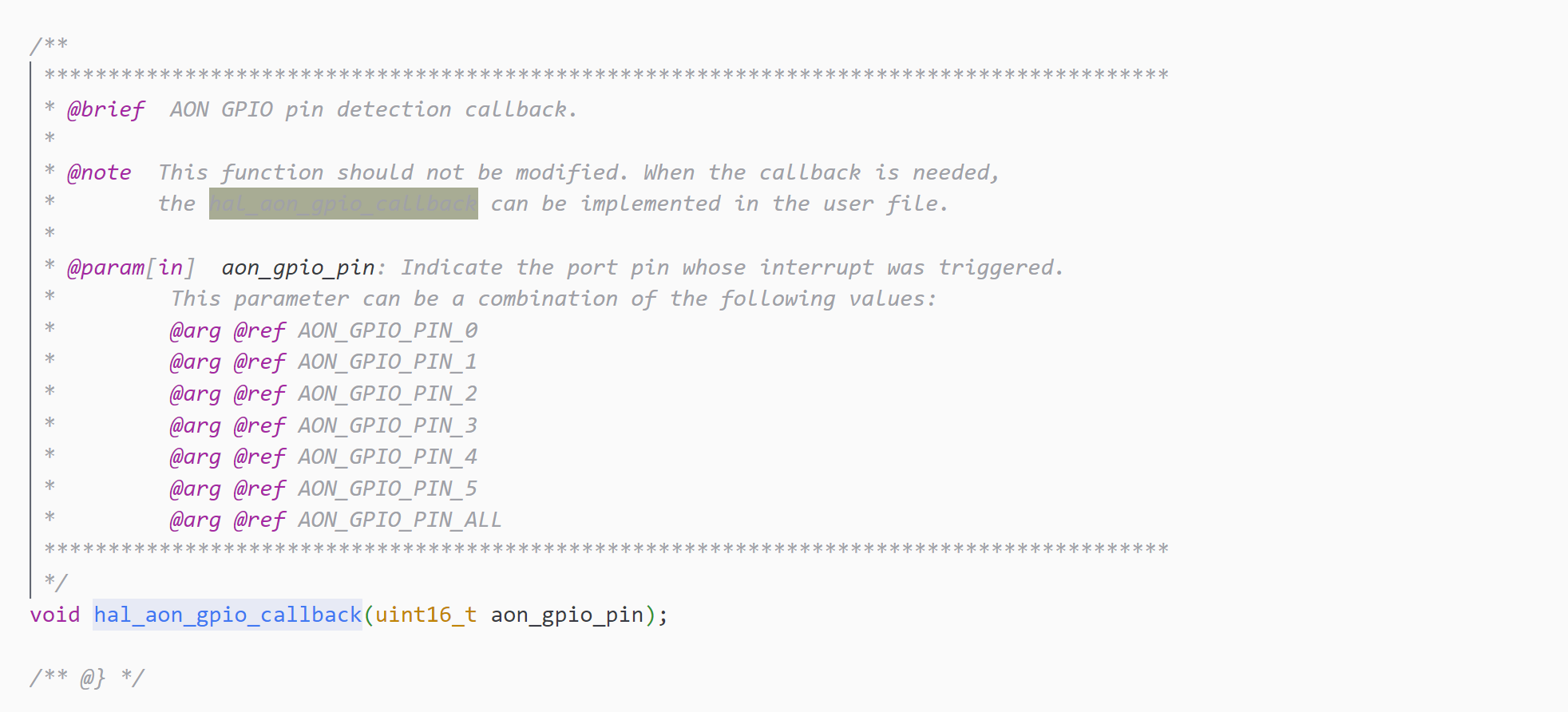 关于GR5515的AON引脚疑问 | 低功耗蓝牙 | 汇顶科技开发者社区