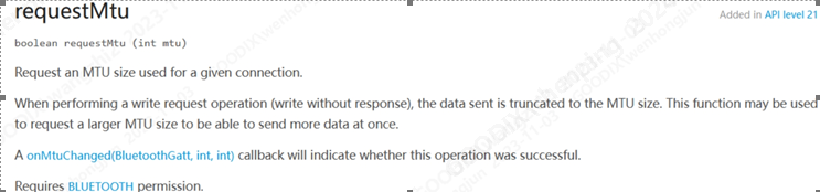 Android14 OTA升级报MTU交换错误案例及解决方案分享 | 低功耗蓝牙 | 汇顶科技开发者社区